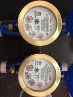 China 20mm Rotary Vane Wheel Dry Dial Cold Water Meter with MID OIML R125 R160 Certification for 0.1-30°C Water Temperature for sale