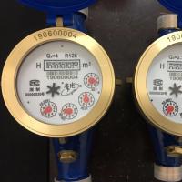 China Brass Body Dry Type Multi-Jet Water Meter DN15-50 with R80-R160 Flow Rates and OEM Support for sale