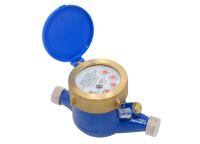 China DN20 Multi Jet Residential Dry Type Cold Water Meter - 4 m³/h Capacity, 1MPa Pressure Rating, ISO Certified for sale