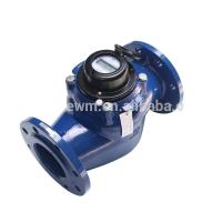 China Woltman Cold Water Meter 50-200mm Flange Connection with 1MPa Pressure Rating and ISO4064 Certification for sale