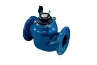 China Woltman Cold Water Meter 50-200mm Flange Connection with 1MPa Pressure Rating and ISO4064 Certification for sale