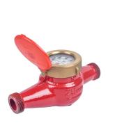 China Customizable Large Caliber Horizontal Hot Water Flow Meters 80-200mm with Woltman Flange Connection for 90°C Applications for sale