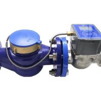China Large Caliber Prepaid IC Card Water Meter with IP68 Protection and Brass Valve - ISO 4064 Certified for Industrial Water Management for sale