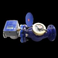 China Large Caliber Prepaid IC Card Water Meter with IP68 Protection and Brass Valve - ISO 4064 Certified for Industrial Water Management for sale