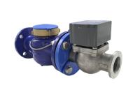 China Large Caliber Prepaid IC Card Water Meter with IP68 Protection and Brass Valve - ISO 4064 Certified for Industrial Water Management for sale
