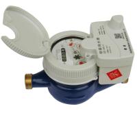 China NB-IoT Smart Water Meter with Brass Valve Control 15-25mm Size IP68 Protection Horizontal Installation 6-Year Battery Life for sale