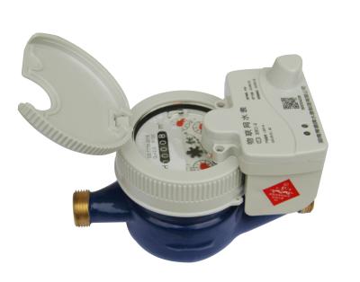 China NB-IoT Wireless Smart Reading Cold Water Meter 15-25mm Cast Iron Horizontal Installation with 6+ Year Battery Life for sale