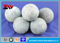 China Low carbon SAG mill grinding balls low breakage diameter 125mm for sale