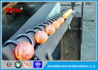 China Automatic Hot Rolling Steel Balls , HRC 60 - 68 Grinding Media Balls for sale