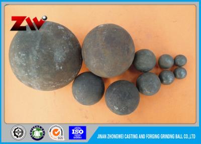 China Hot rolling forged & Casting grinding media steel balls for gold mines for sale