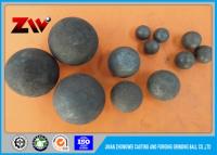 China Low Breakage rate Dia 20mm-150mm Forged Steel Grinding Ball for Mining for sale