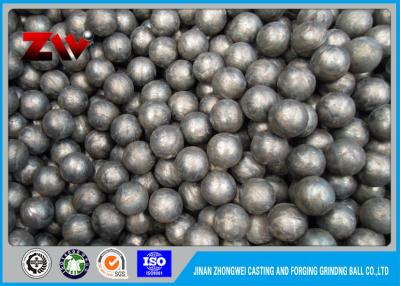 China Casting Grinding media Balls , High Chrome cast iron balls HRC 45-65 for sale