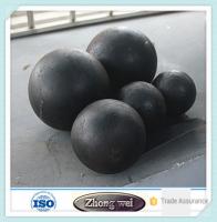 China HRC 60-68 ball mill media forged steel grinding balls for mining industry for sale
