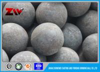 China 20mm to 150mm Low wear rate casting and forged grinding steel ball for sale