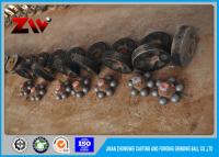 China Cement plant used high hardness cast steel grinding media ball high Cr10 HRC58-64 for sale