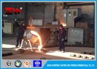 China Cement plant low chrome grinding cast iron balls for ball mill / Power Plant for sale