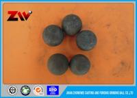 China High manganese alloy steel forged grinding balls , Forging Steel Balls media for sale