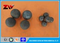 China Good wear resistant grinding media balls 60Mn , AG Mill / SAG Mill Grinding Ball for sale