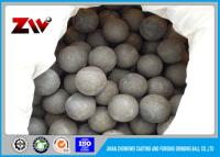 China Industrial grinding media balls , grinding cylpebs for mines / cement plant for sale