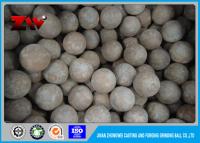 China Forged Steel Grinding Media Ball with Low Breakage High Hardness HRC 58-64 for sale