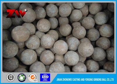 China Forged Steel Grinding Media Ball with Low Breakage High Hardness HRC 58-64 for sale