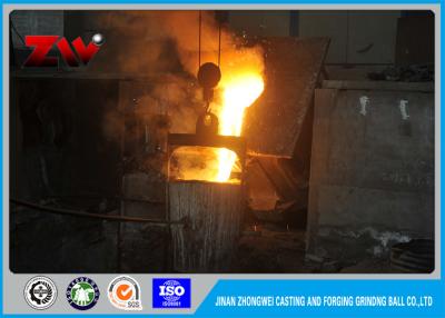 China Ball mill / cement plant cast iron ball with high chromium Breakage-1% for sale