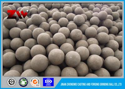 China Low break rate B3 ore grinding steel balls , Industrial ball mill grinding media for sale