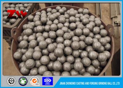 China Cr 16 high chrome cast steel Grinding Balls For Ball Mill air quenching for sale