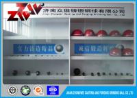 China Wear-resistant High Chrome Cast grinding media balls for cement plant for sale