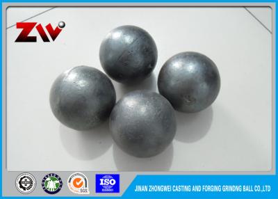 China Dia 20mm 25mm Forged Grinding Ball , Mineral Processing Cast Iron Balls for sale