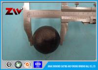 China High Chrome cast grinding steel balls , Surface hardness HRC 60 TO 68 for sale