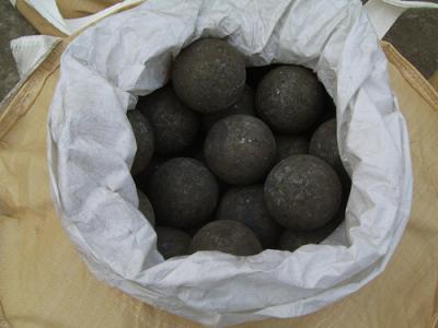 China Rolled Steel Forged Grinding Ball High Hardness For Cement Mill for sale