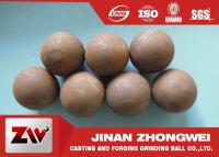 China Cement Plant Forged 70mm 120mm 125mm High Hardness Chrome Grinding Media Balls Use in Mine for sale