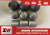 China Cast iron forged steel grinding media balls grinding rods cylpebs for sale