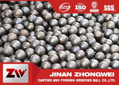 China Forged And Cast Grinding Balls For Mining / grinding media steel balls for sale