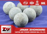 China High Carbon Rail Steel Material 125mm Forged Grinding Media Steel Balls For Ball Mill for sale
