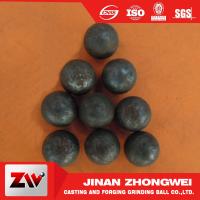 China ISO9001 2008 Hot rolling steel balls for ball mill for cement , Mine and power plant for sale
