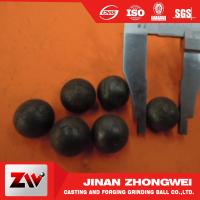 China ISO9001 2008 Hot rolling steel balls for ball mill for cement , Mine and power plant for sale