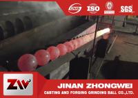 China Cement plant use  forged and low chrome cast grinding ball / steel grinding balls for sale