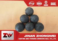 China High hardness forged steel grinding media balls / steel mill media for sale