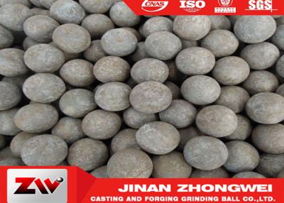 China High impact value steel grinding ball / grinding media steel balls Dia 20-150mm for sale
