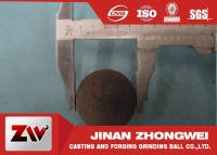 China High impact value steel grinding ball / grinding media steel balls Dia 20-150mm for sale