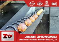 China Forged steel grinding media balls for power station , cement plant , mine for sale