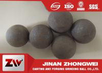 China 58-64 HRC Grinding Media Balls for metal mine , power station , cement plant for sale