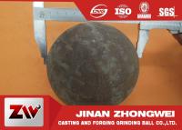 China 40mm 60mm B2 Material forged grinding ball media , steel balls for ball mill for sale