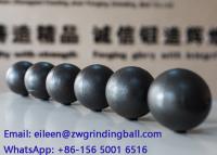 China High Chrome High Hardness Cast Iron Balls For Cement Plant Ball Mill for sale