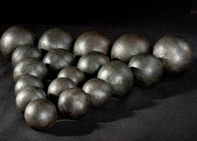 China High Quality 52-65 HRC Forged Steel Grinding Ball 40mm 50mm Iron Forged Grinding Ball for sale