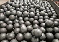 China 65 70 75 80mm High Manganese Forged Steel Grinding Media Cast Iron Balls For Ball Mill Machine for sale