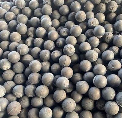 China Mining Grinding Steel Balls with Forging And Rolling Production Line Black Surface for sale