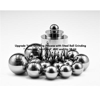 China Upgrade Your Grinding Process with Steel Ball Grinding at Temperature Of Media 260C and Hrc 58-64 for sale